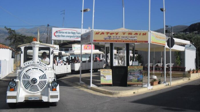 Happy Train Sightseeing Tours in Stalis, Malia, Crete